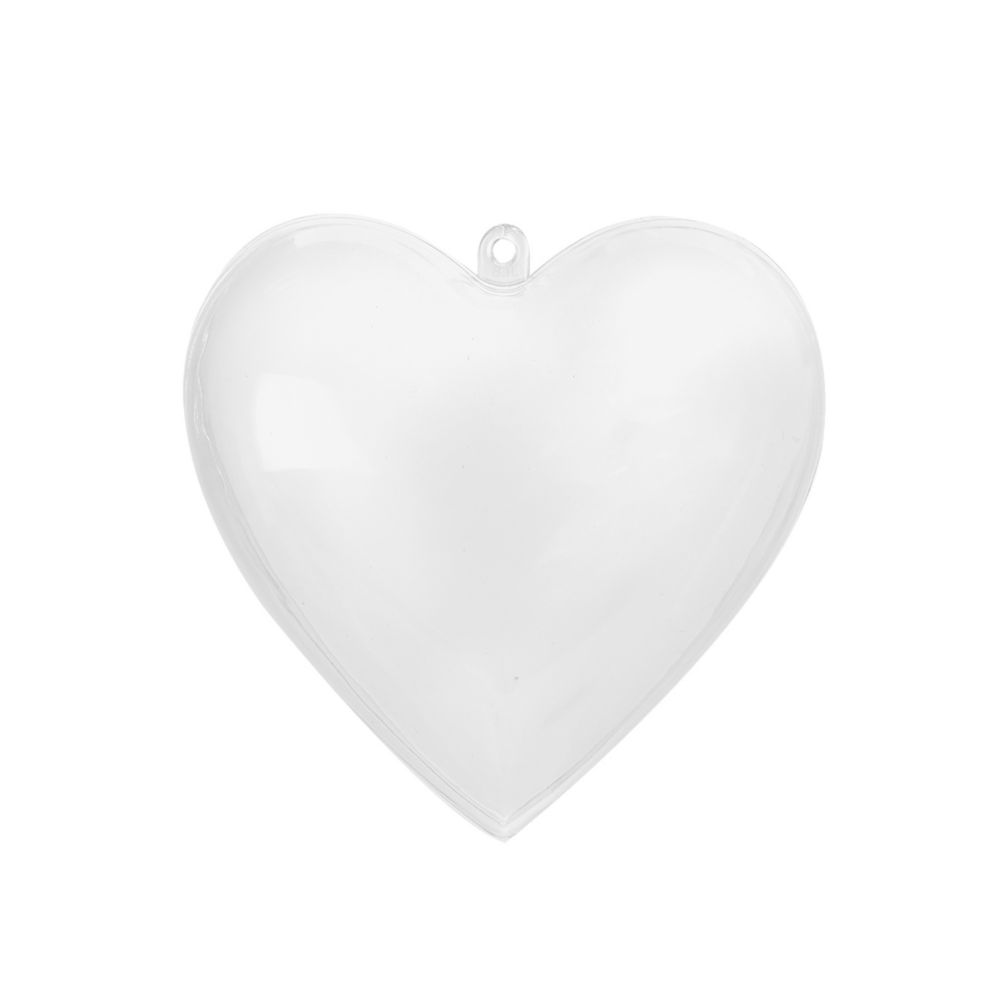 Bulk Plastic Fillable Heart Hanging Decors - Wholesale Sock Deals