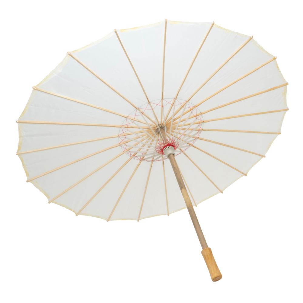 24 pieces Nylon Parasol Umbrella 32 inch - White - Umbrellas & Rain ...