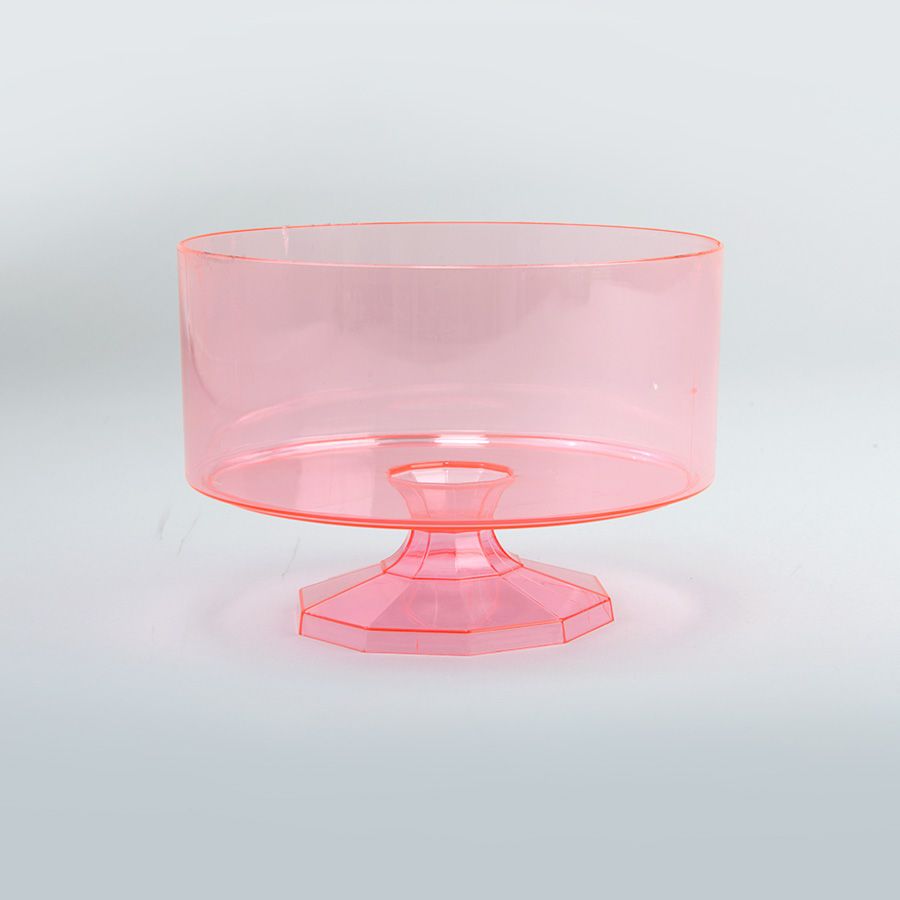 36 pieces Plastic Trifle Pedestal Container 4 inch - Pink - Food ...