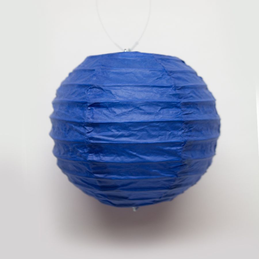240 pieces Paper Lantern 4 inch - Royal Blue - Lamps and Lanterns - at ...
