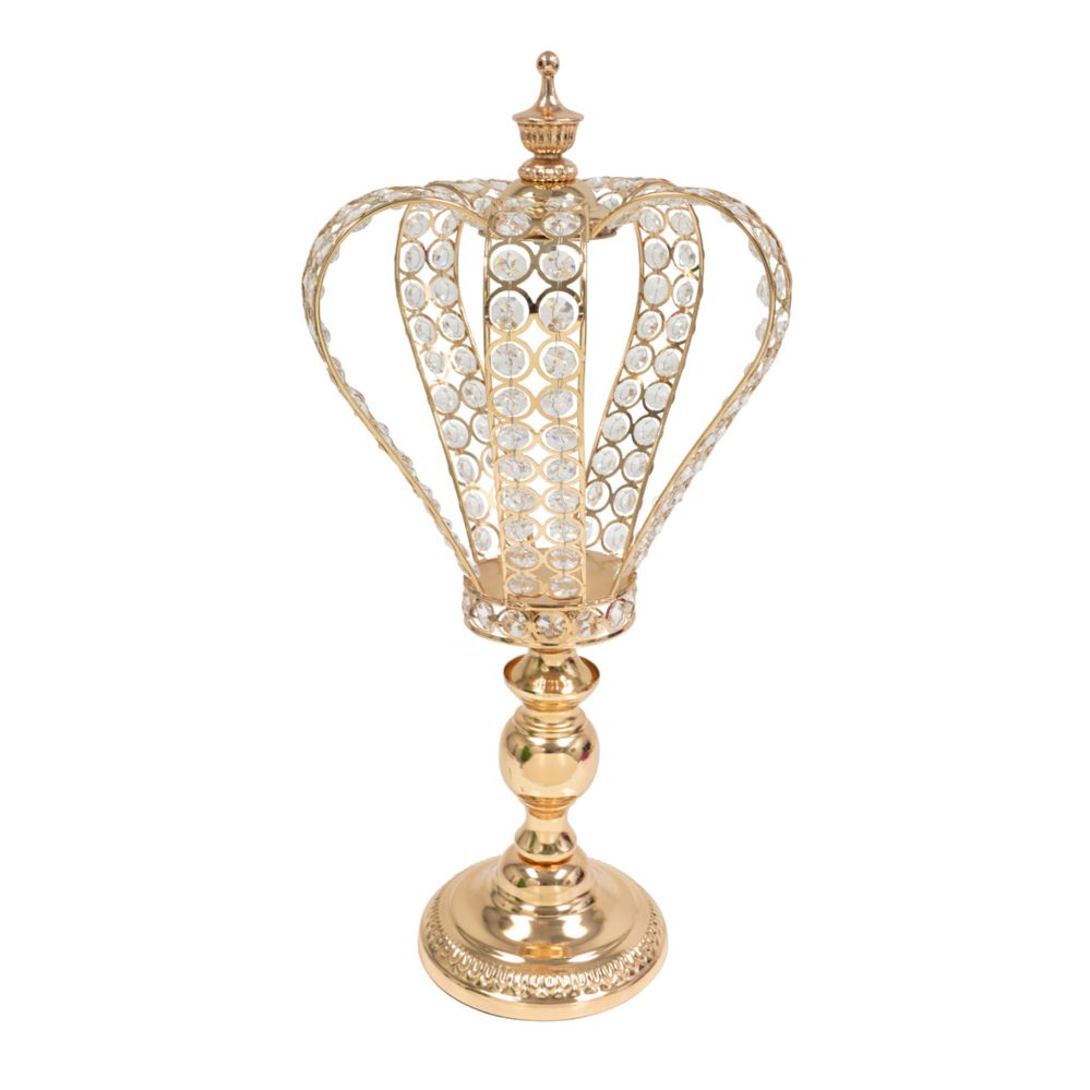 Wholesale Crown Centerpiece - 20in - Gold - Wholesale Sock Deals
