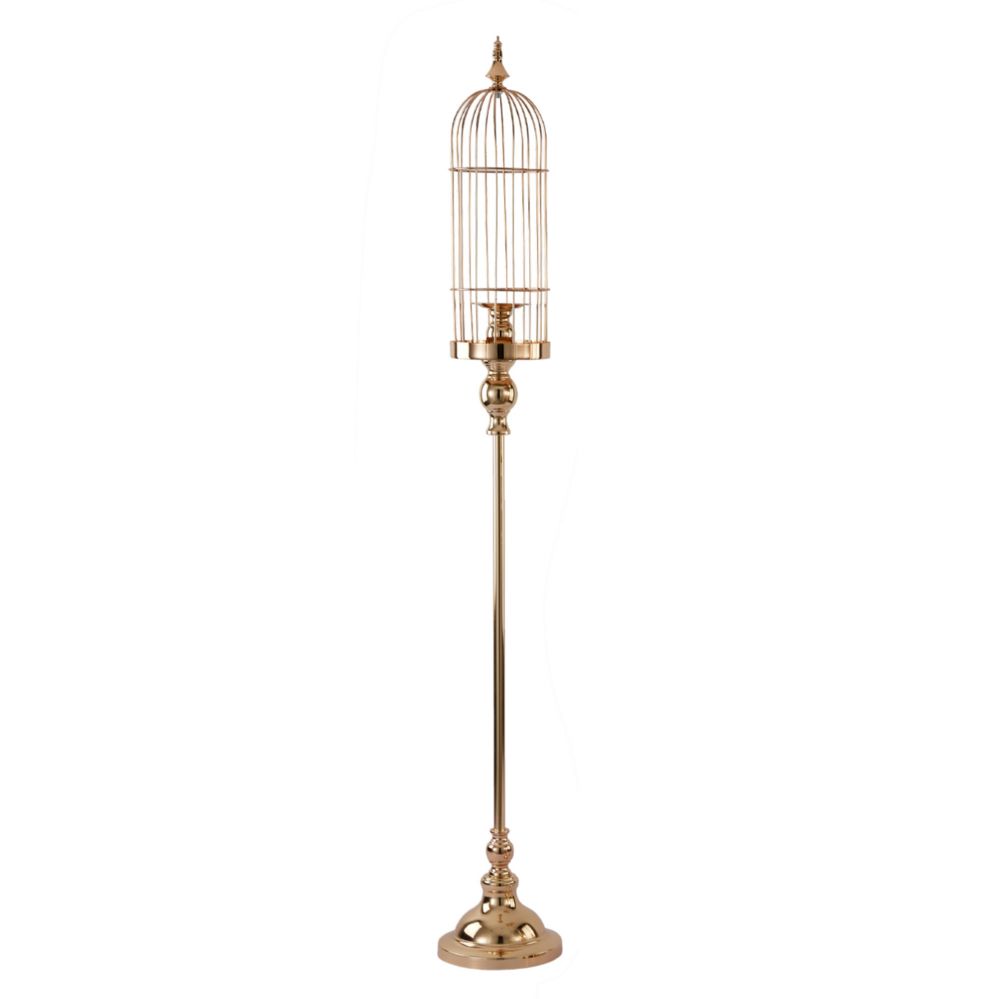 Floor Stand Bird Cage 47 inch - Gold - SB