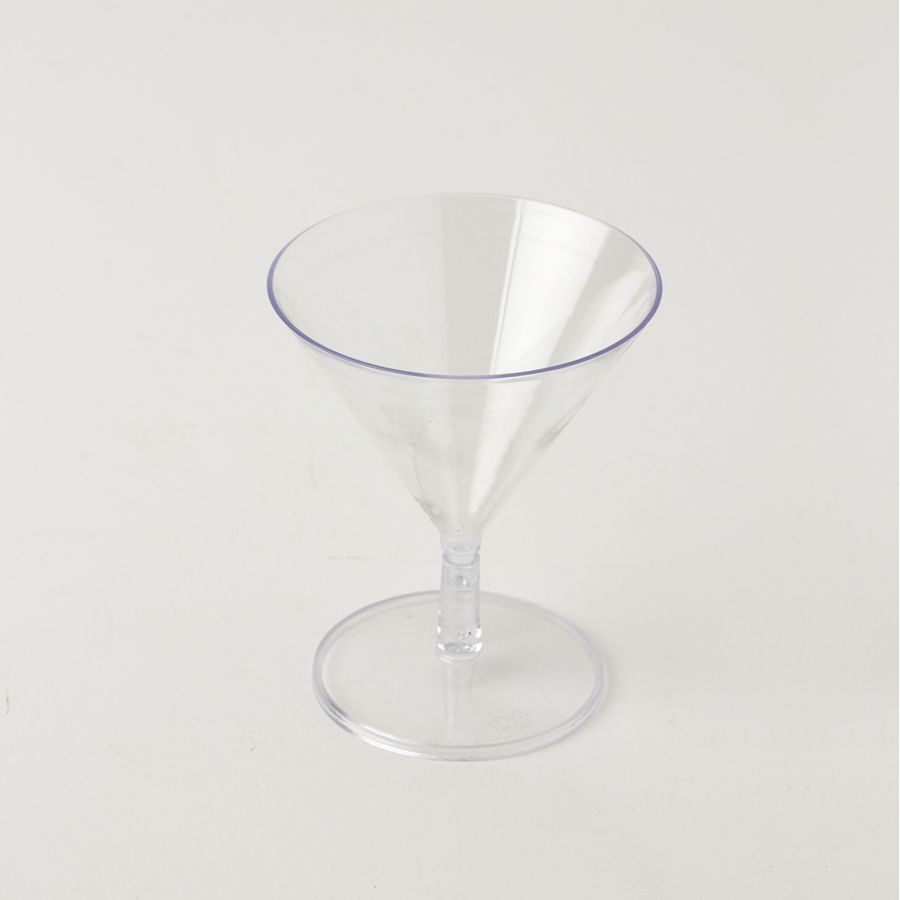 48 pieces Plastic Mini Martini Glass 2oz 12pc/bag - Plastic Drinkware ...