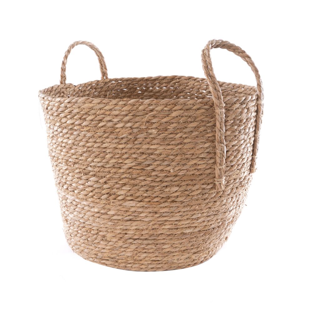 4 pieces Woven Rattan Basket 14 inch X 12 inch - Baskets - at ...