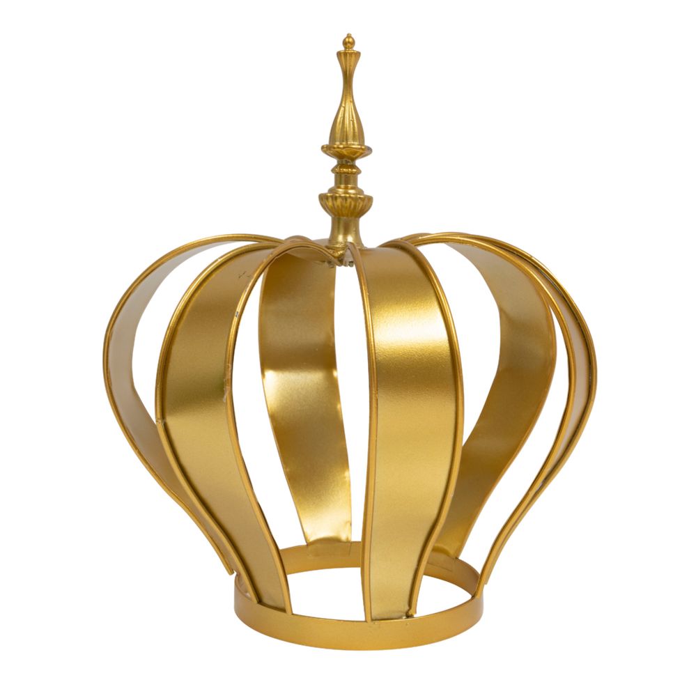 12 pieces Metal Wire Crown - Gold - Party Center Pieces - at ...