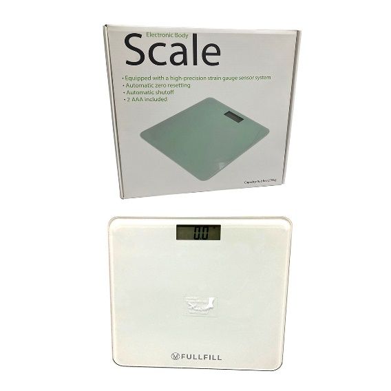 10 Pieces Fullfill Weighing Scale 550 Lbs Capacity With 2 Aaa Batteries ...