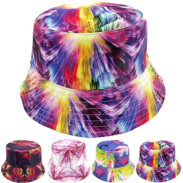 24 pieces Firework Pattern Reversible Bucket Hat - Bucket Hats - at ...