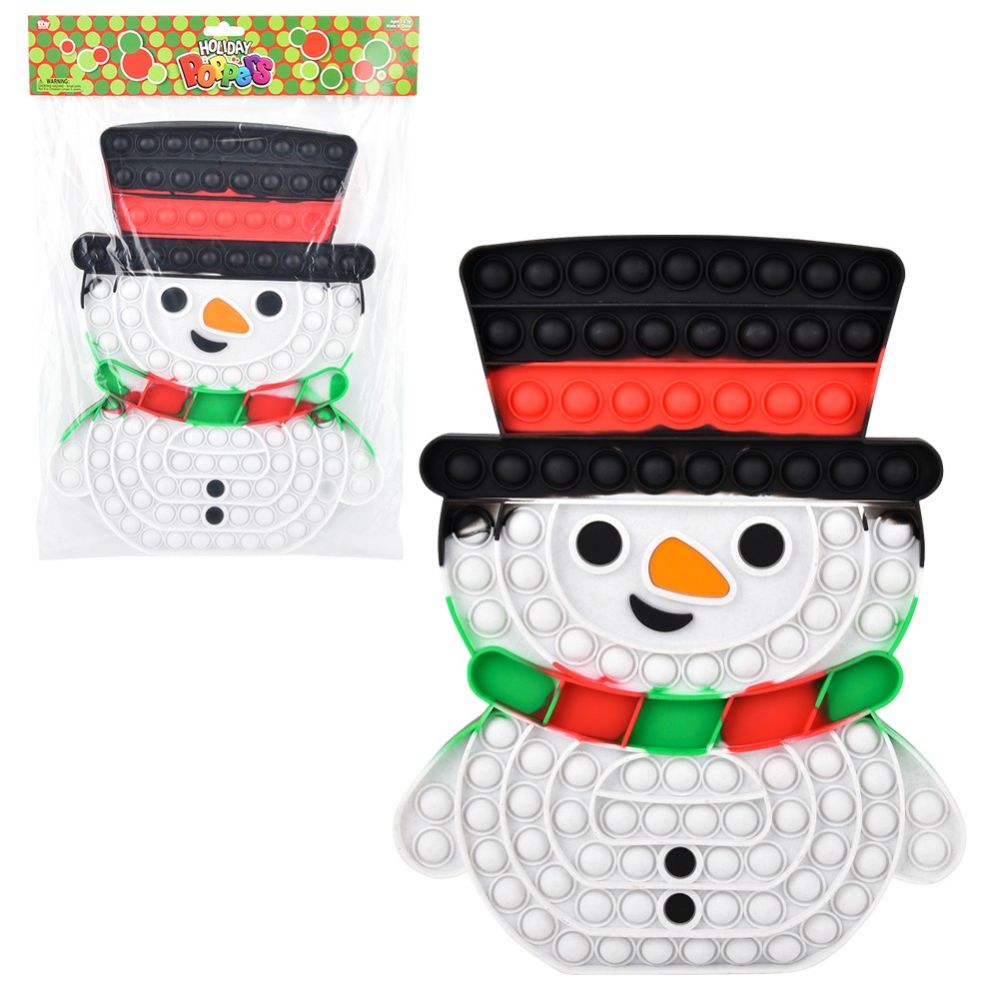 24 pieces Snowman Mega Bubble Popper 13 inch - Fidget Spinners - at ...