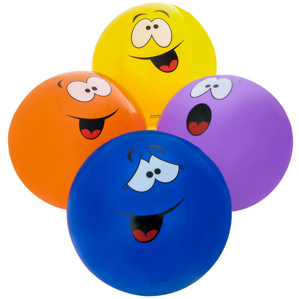 288 pieces 16 inch Funny Face Ball Inflate - Inflatables - at ...