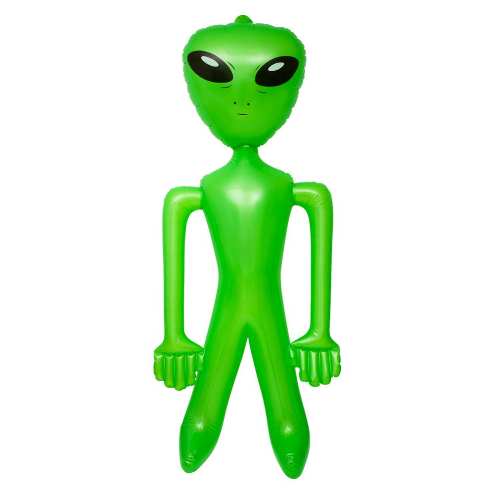 6 pieces 8 inch Jumbo Green Alien Inflate - Inflatables - at ...