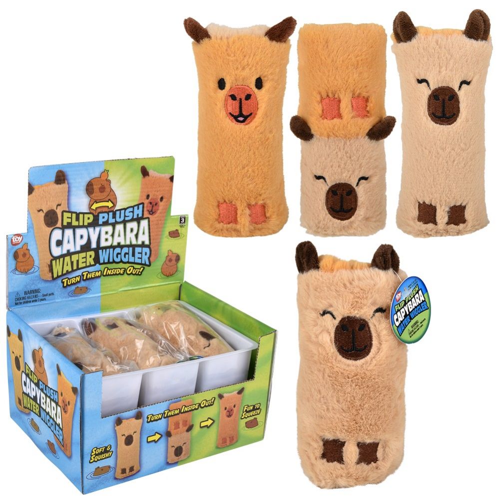 36 pieces Capybara Plush Water Wiggler 5.5 inch - Slime & Squishees ...