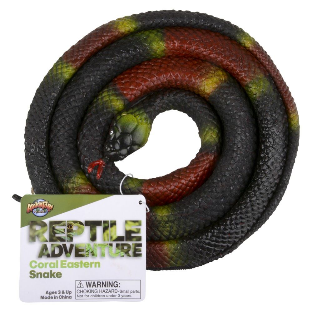 48 pieces 48 inch Rubber Eastern Coral Snake - Animal & Reptiles - at ...