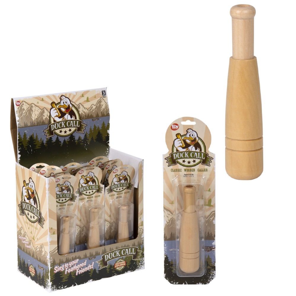 5 inch Wooden Duck Call Whistle - SB