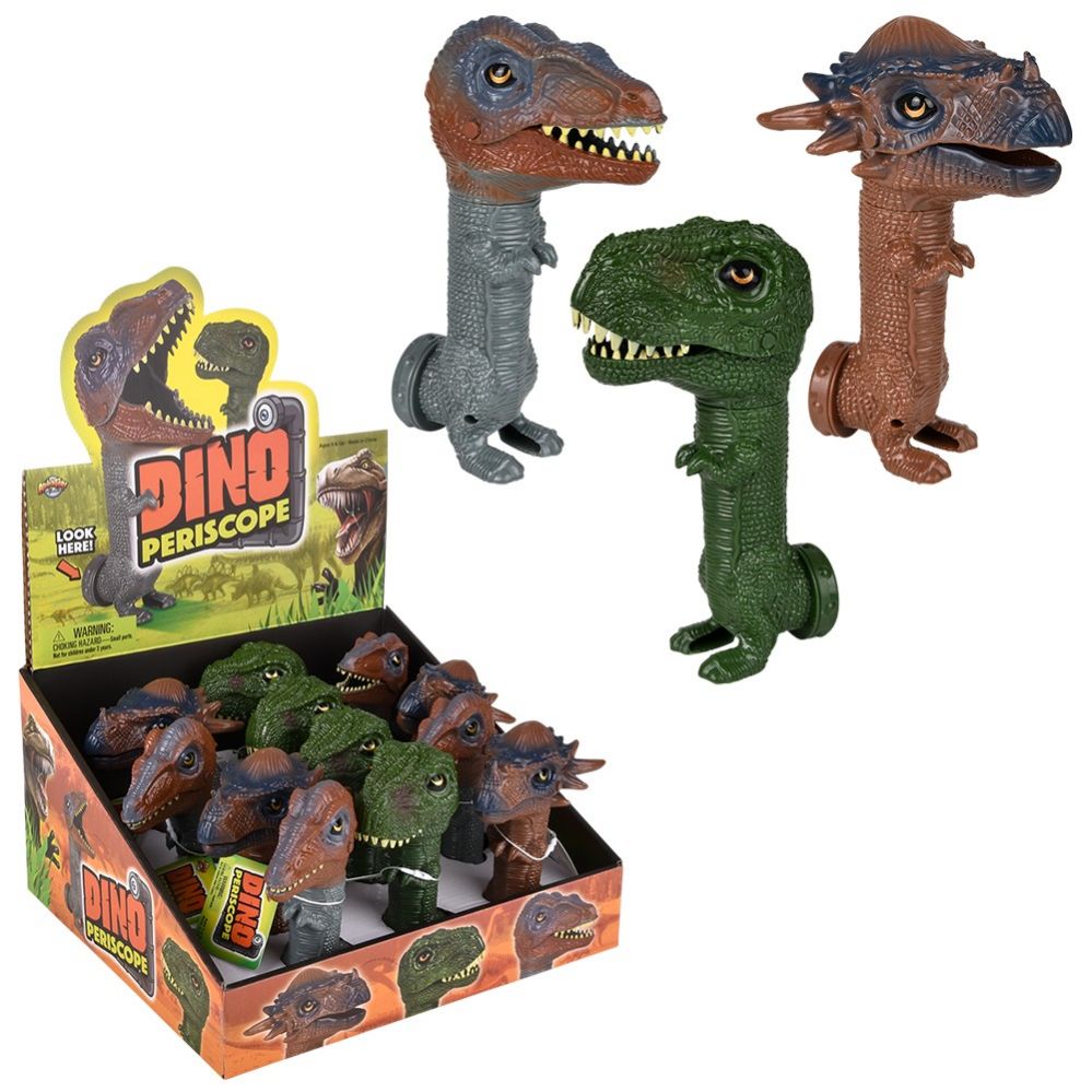 6 pieces 6 inch Dinosaur Periscope 12ct - Animal & Reptiles - at ...