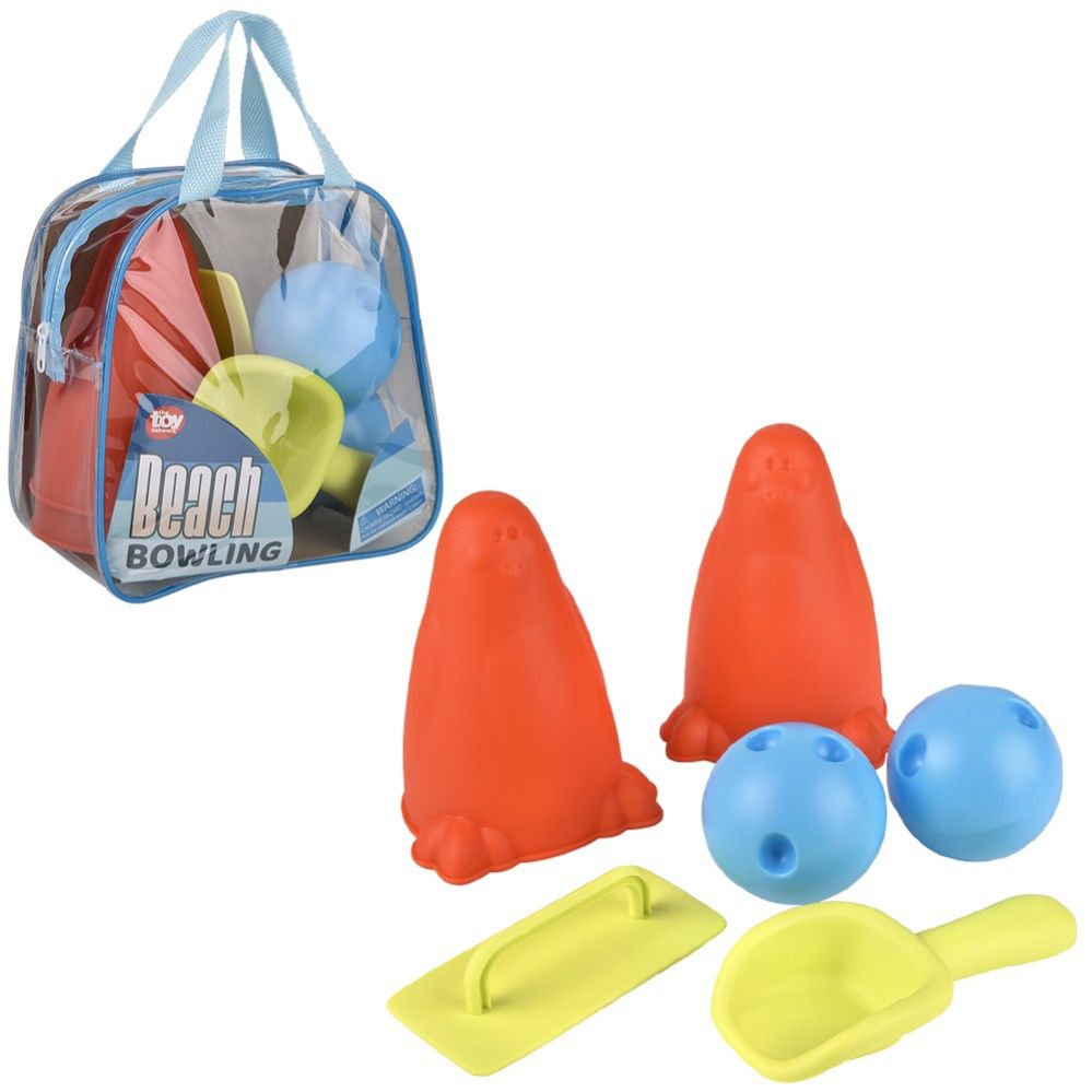 24 pieces Beach Bowling Set - Beach Toys - at - alltimetrading.com