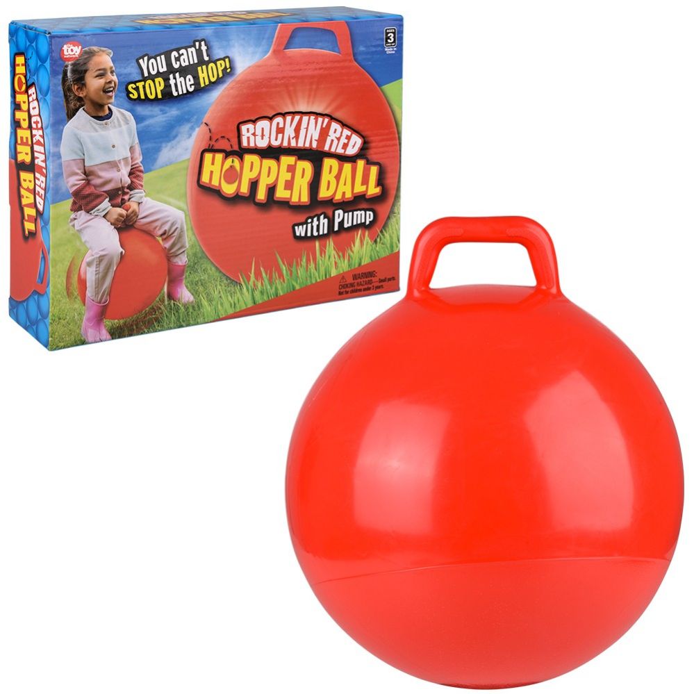 6 pieces 18" Red Hopper Ball - Balls - at - alltimetrading.com