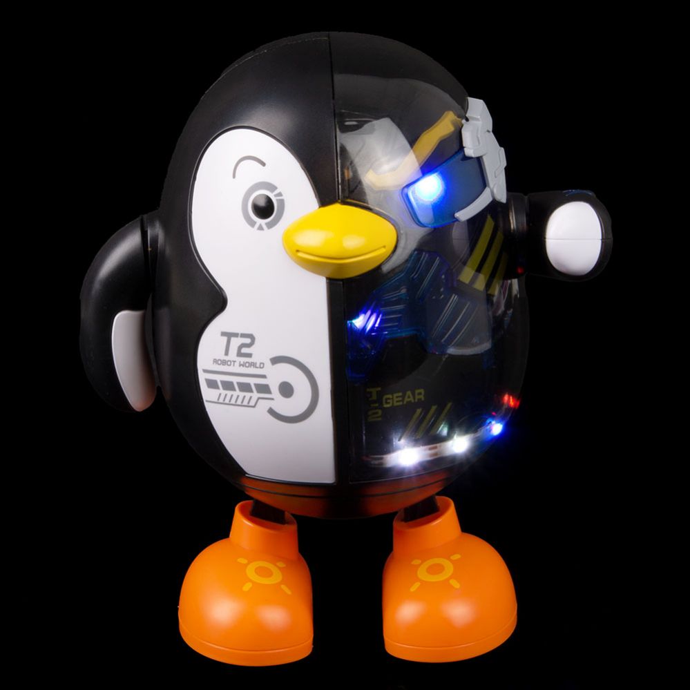 36 pieces 7 inch Light And Sound Dancing Penguin Robot - Light Up Toys ...