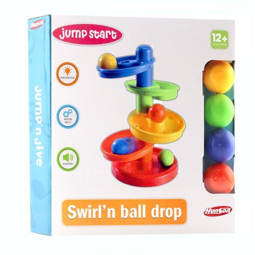 12 Wholesale Busy Ball Drop And Roll In Window Box - WSD