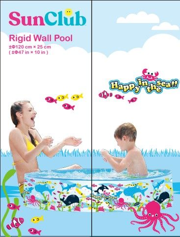 8 Wholesale Sunclub 47" *10 Rigid Wall Pool In Color Box - WSD