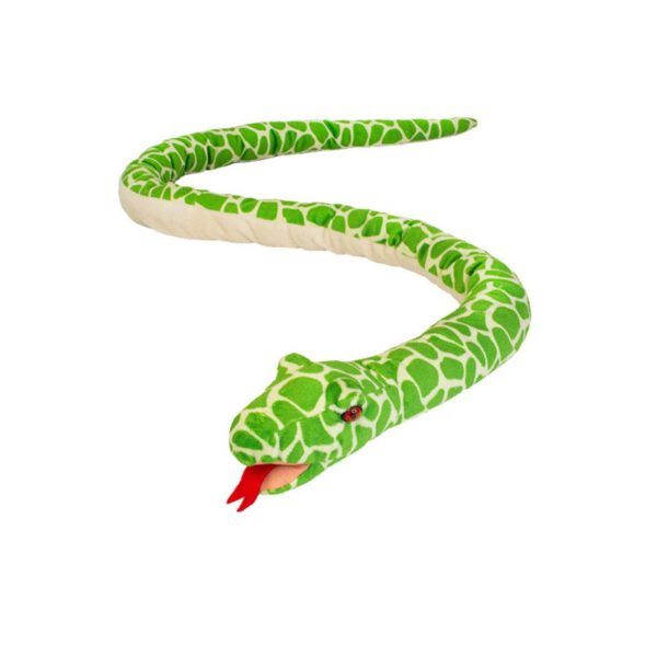 6 pieces 54" Green Viper Snake Plush Animal - Store - at ...
