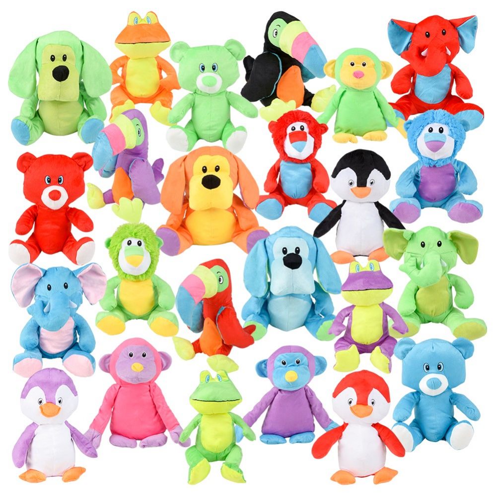 Bulk Jumbo Generic Plush Assortment - Wholesale Sock Deals
