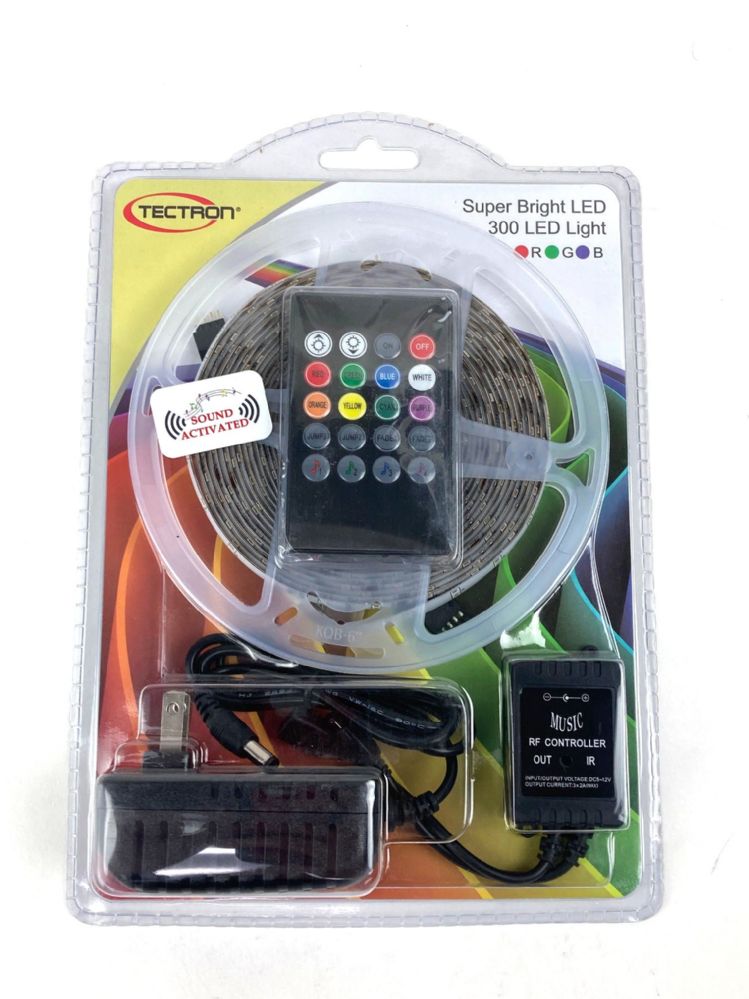 Bulk 16 Ft LED Strip Light Sound Activated - Wholesale Sock Deals