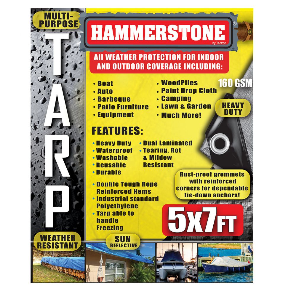 20 pieces Tarp 5 X 7 Ft Silver Heavy Duty 160 Gsm - Tarps - at ...