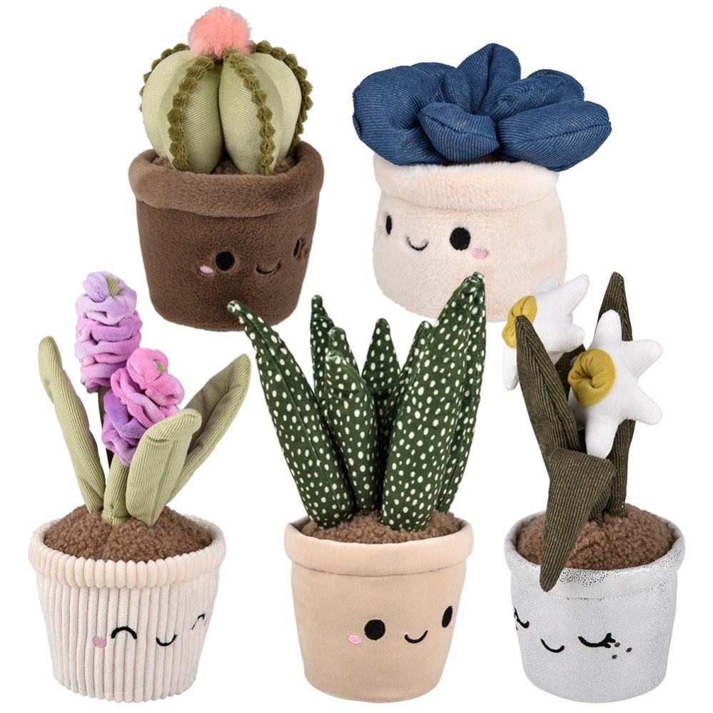 60 pieces Plush Succulent Assortment 6.5 inch-10 inch 6ct - Plush Toys ...