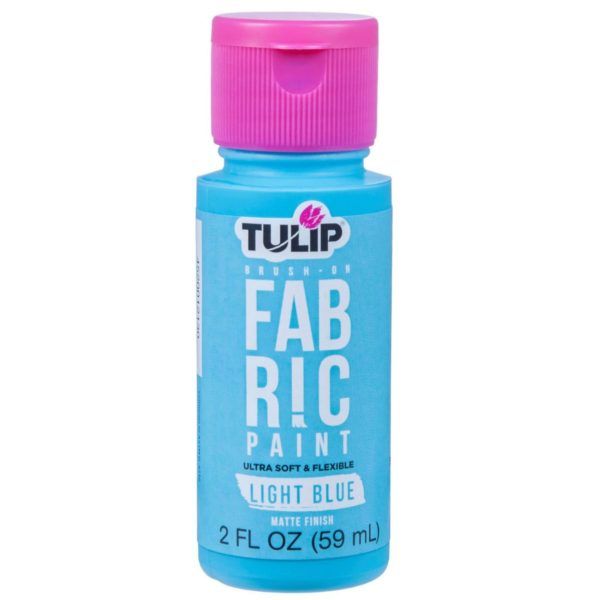 36 pieces Tulip 2oz Light Blue Matte Brush On Fabric Paint - Art Paints ...