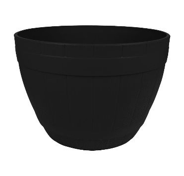 15 pieces Bh Pl Black Flower Pot 11.8x7.8in - Garden Planters and Pots ...