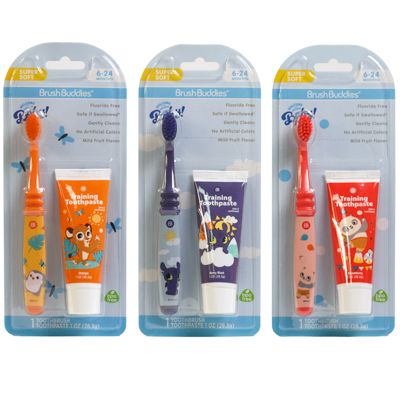 24 pieces Toothpaste & Toothbrush Assorted Universal Baby Kungfu Panda ...