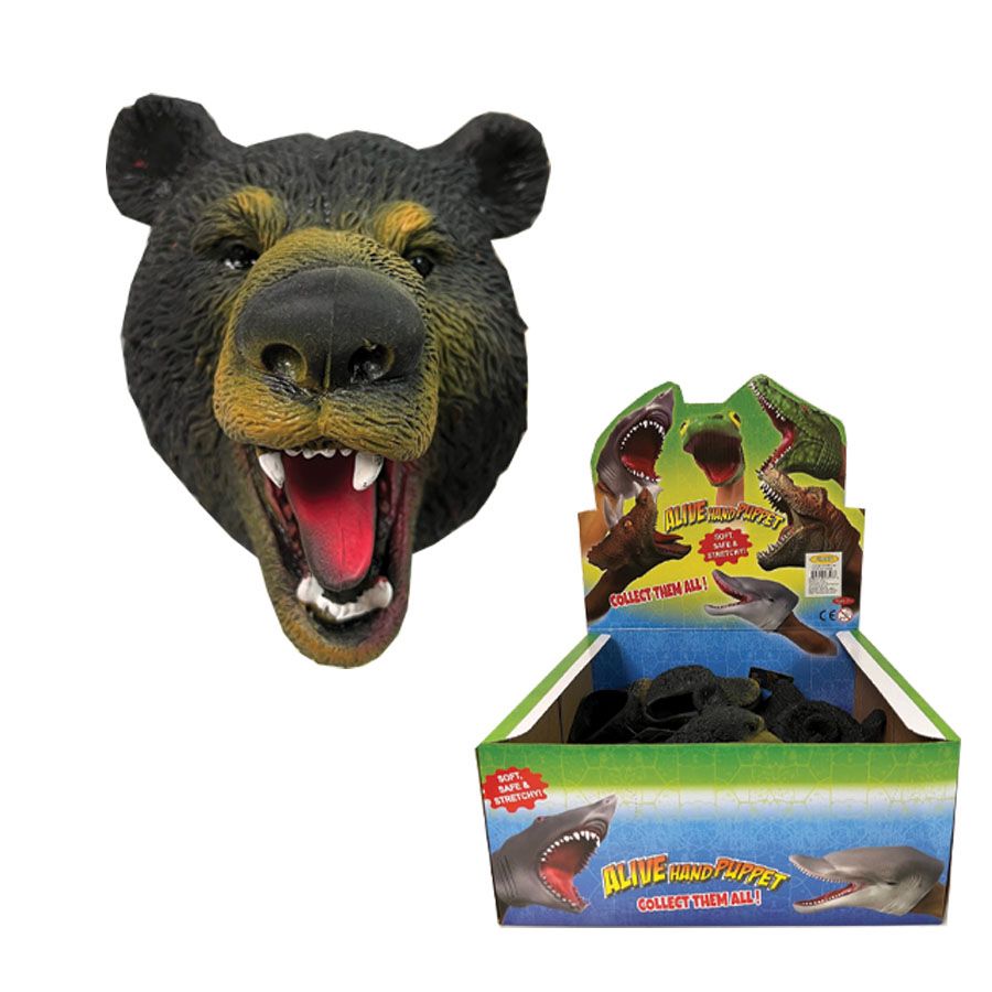 9 pieces Black Bear Hand Puppet - Animal & Reptiles - at ...