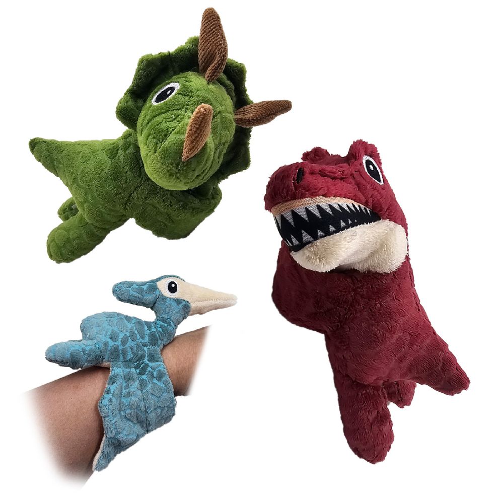 24 pieces Plush Dinosaur Slap Bracelet - Plush Toys - at ...
