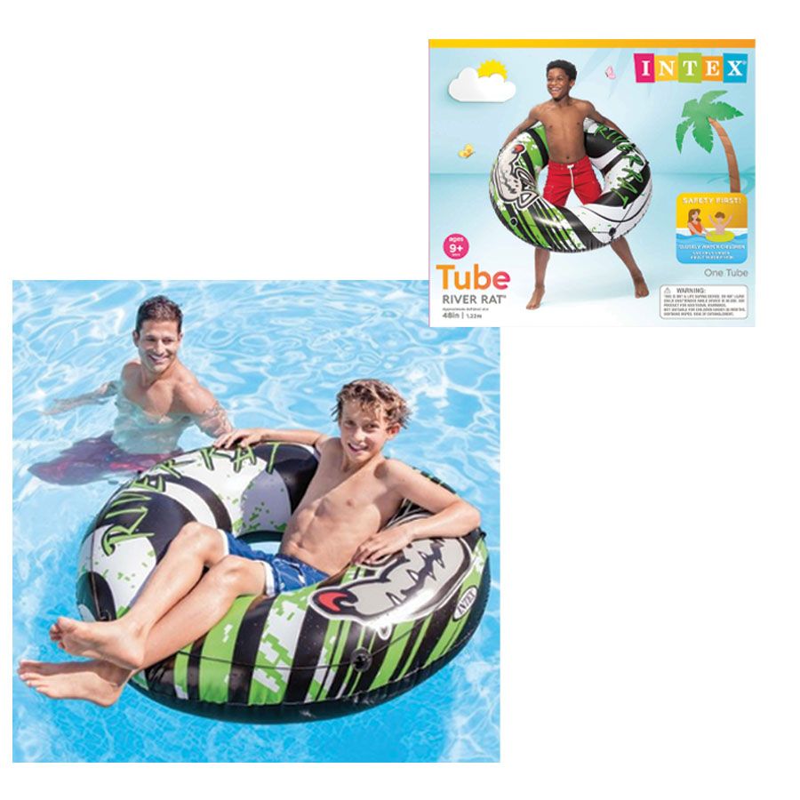 12 pieces Intex 47 inch River Rat Tube (68209ep) - Goggles & Pool Toys ...