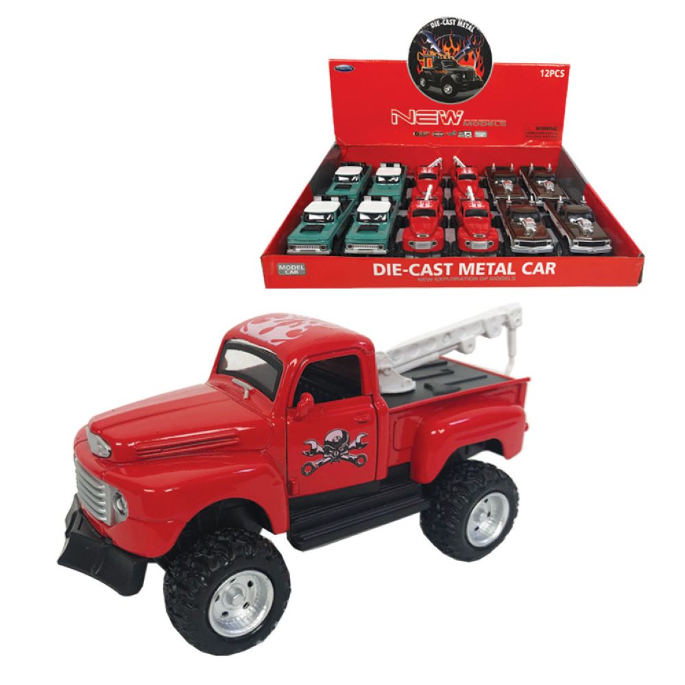 12 pieces 5 inch Big Wheel Pick Up Truck W/light & Sound - Car, Planes ...