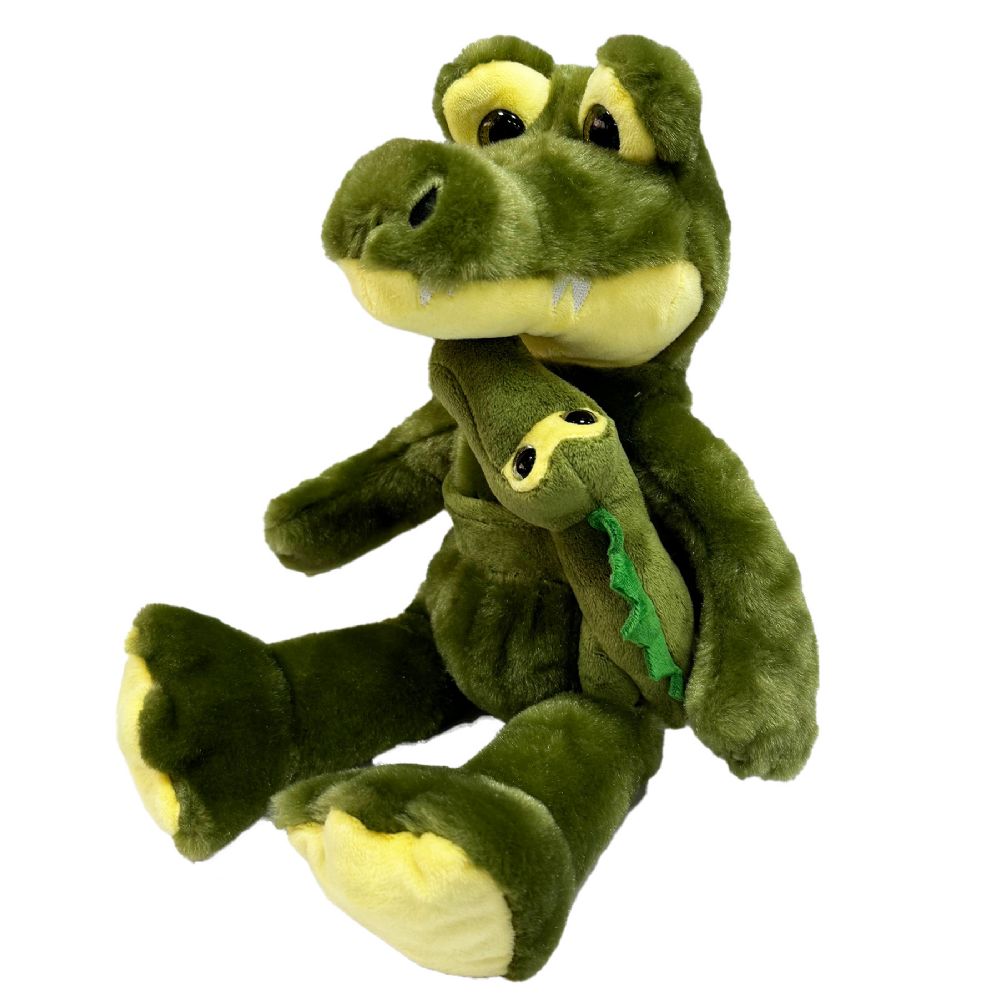 24 pieces 14 inch Plush Alligator W/slap Bracelet Baby - Plush Toys ...