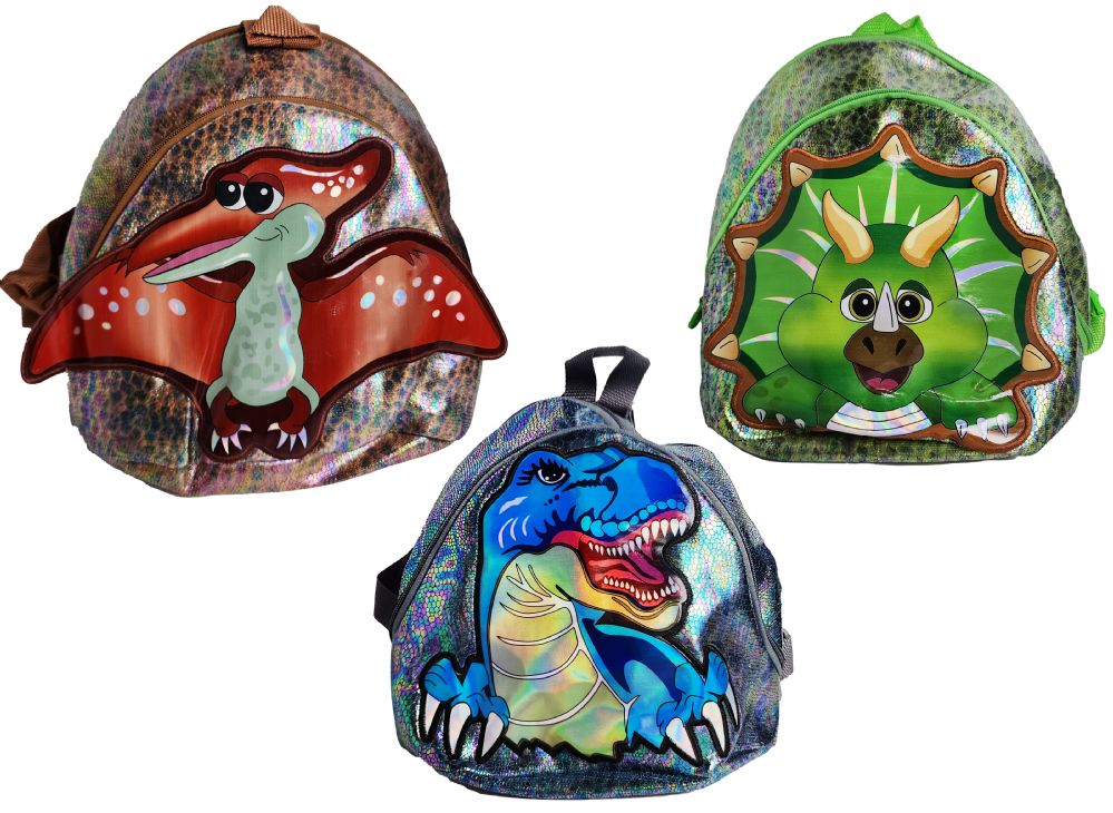 12 pieces 12 inch Dinosaur Backpack - Animal & Reptiles - at ...