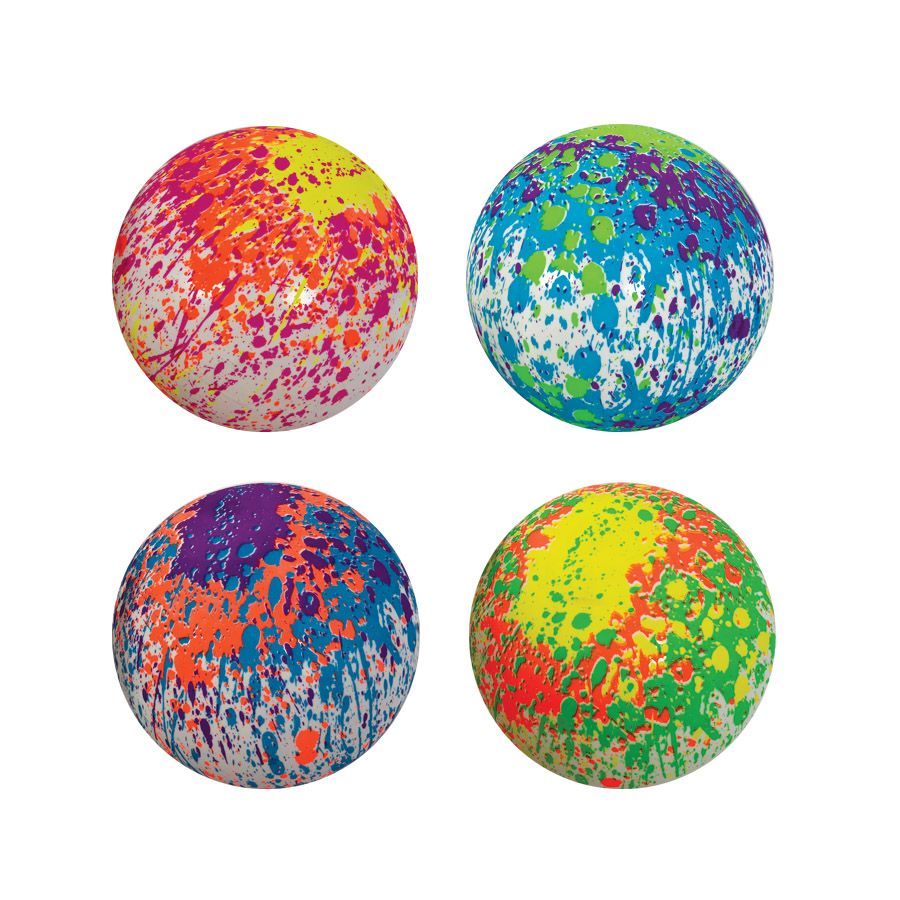 24 pieces 9 inch Paint Splatter Inflatable Ball - Balls - at ...