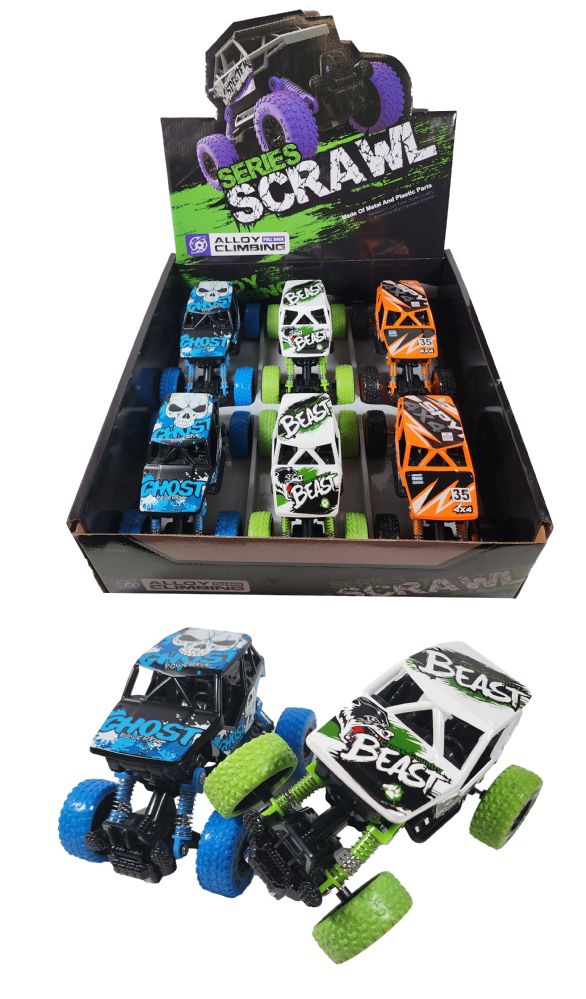 12 pieces 5 inch Monster Off Roader - Car, Planes, Trains & Bikes - at ...