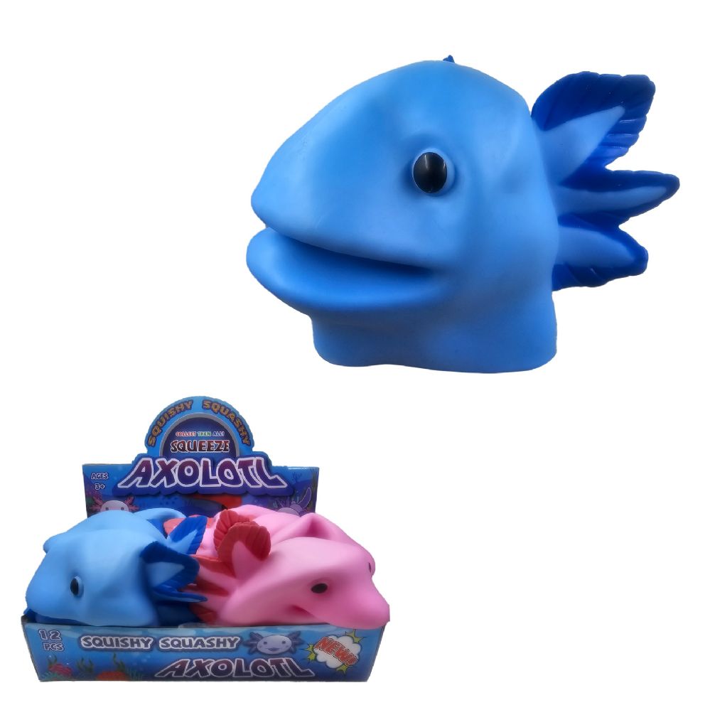 12 pieces 6 inch Axolotl Hand Puppet - Animal & Reptiles - at ...