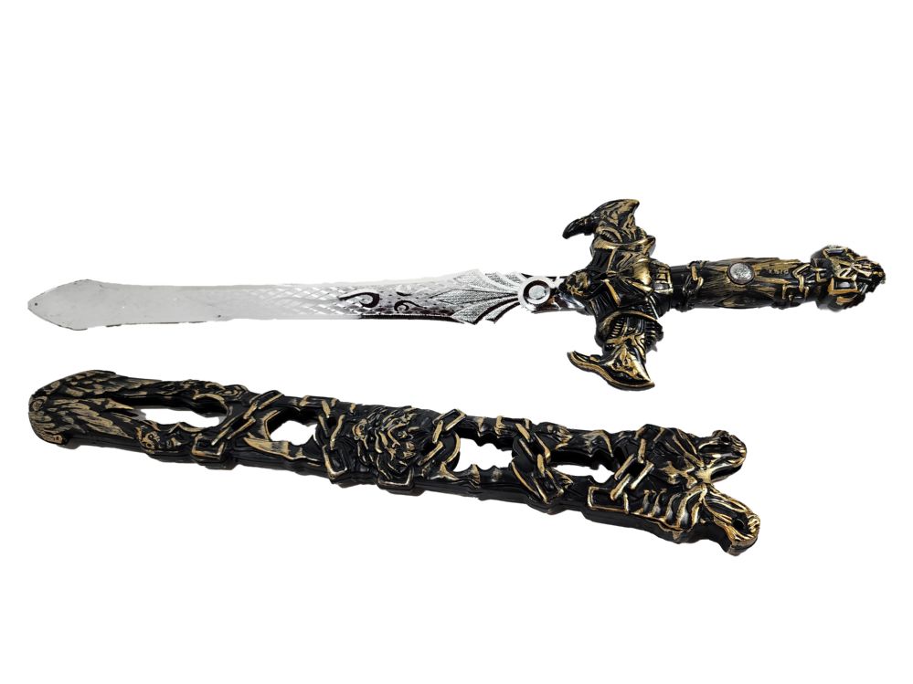 Bulk 24 inch Knight Sword W/sheath - Wholesale Sock Deals