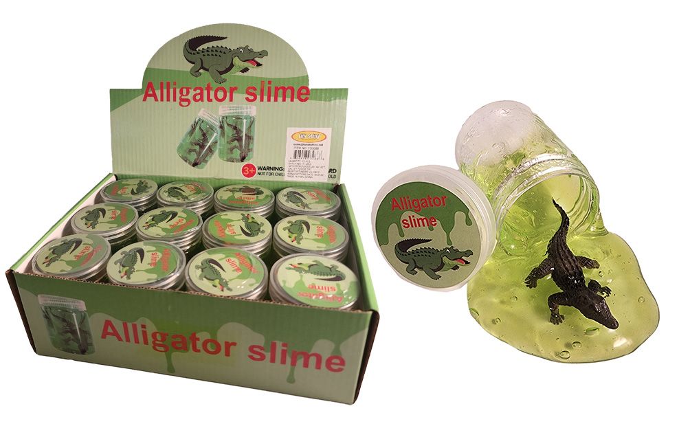 12 pieces Alligator Slime - Animal & Reptiles - at - alltimetrading.com