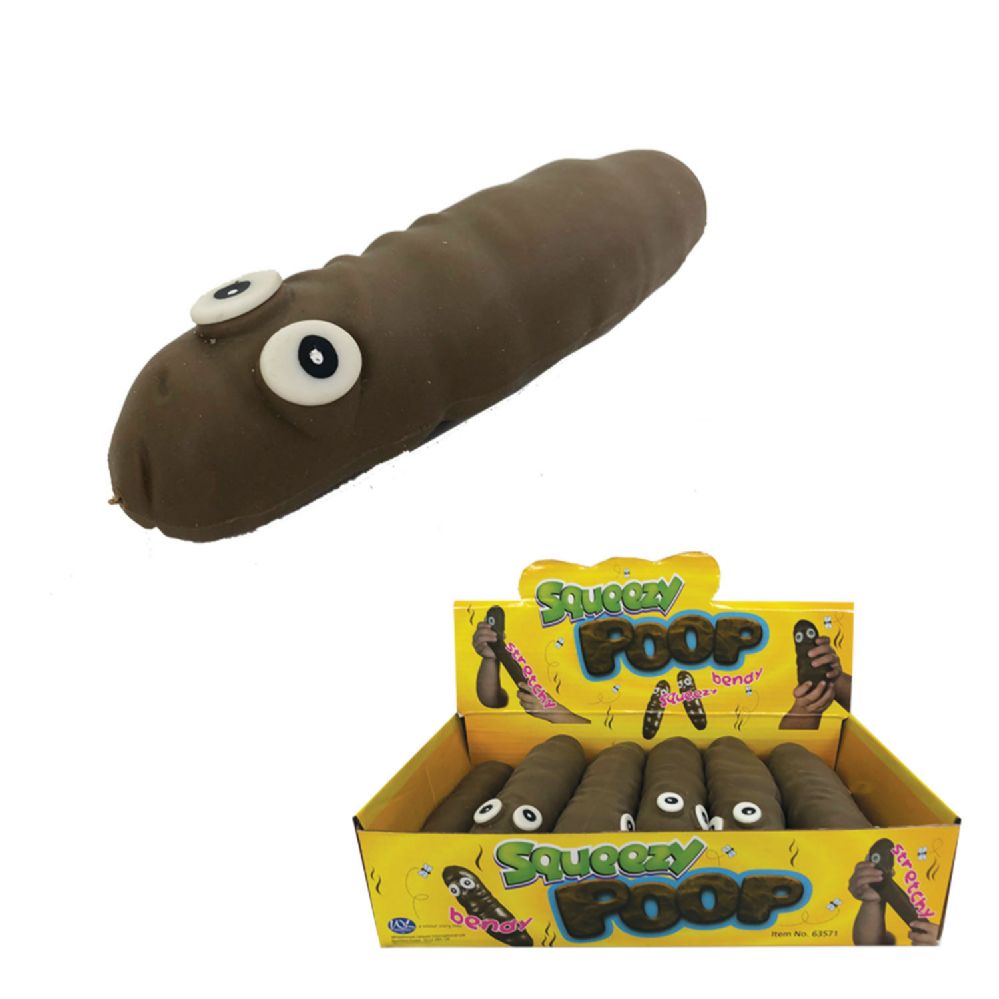 12 pieces Stretchy Poop - Slime & Squishees - at - alltimetrading.com