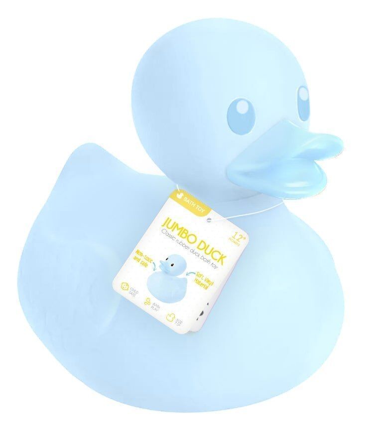 6 pieces Jumbo Bath Duck - Light Blue - Baby Toys - at - alltimetrading.com