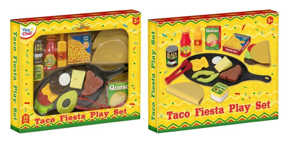 12 pieces Taco Fiesta Play Set - Girls Toy Sets - at - alltimetrading.com