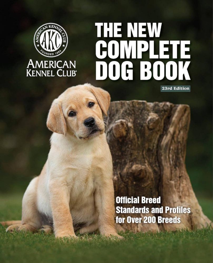12 pieces The New Complete Dog Book, 23rd Edition - Official Breed Std ...