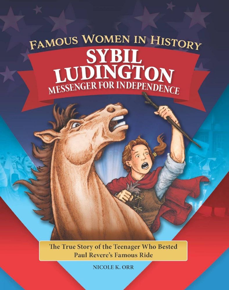 12 pieces Famous Women In History: Sybil Ludington (sc) - Coloring ...