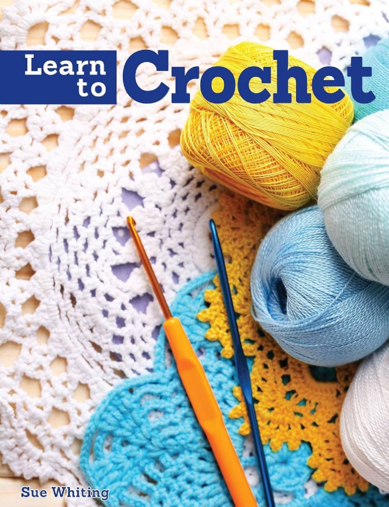 12 pieces Learn To Crochet - A Practical Guide To Crochet - Coloring ...