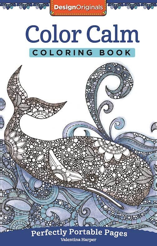 12 pieces Color Calm Coloring Book - Take Along Calming Adult Coloring ...