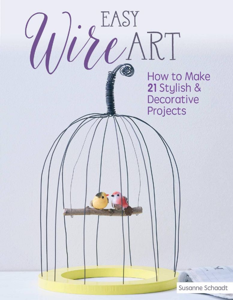 12 pieces Easy Wire Art - How To Make 21 Stylish Projects - Coloring ...